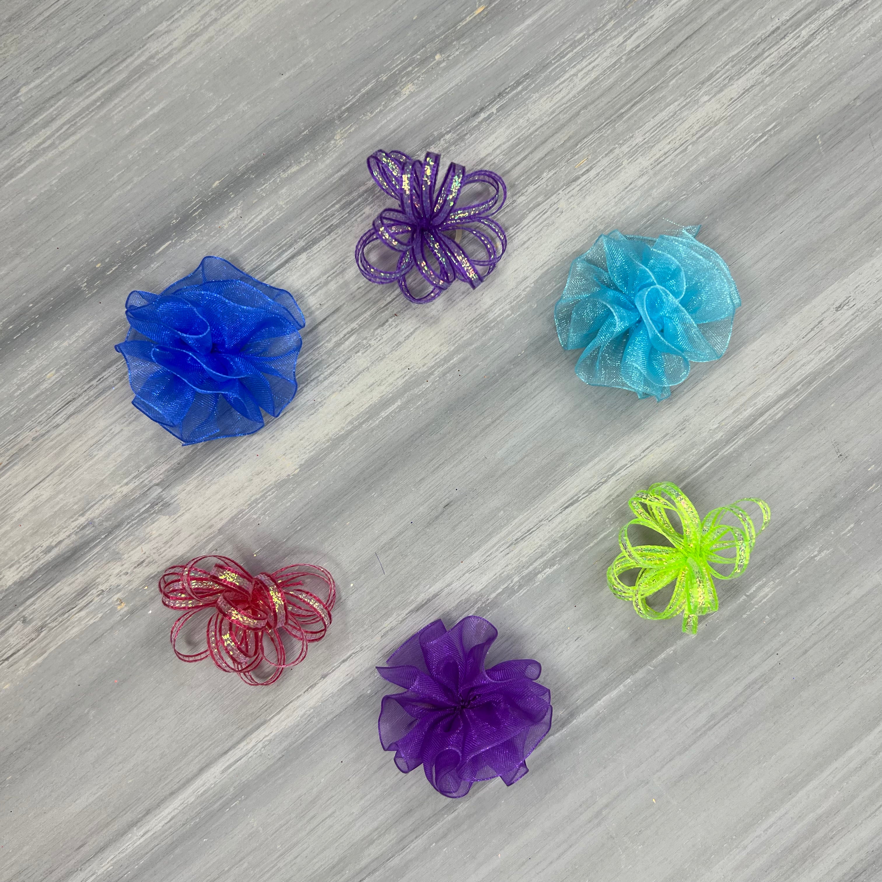 Bright - Pixie and Puff - 24 Medium Bows – Bardel Bows