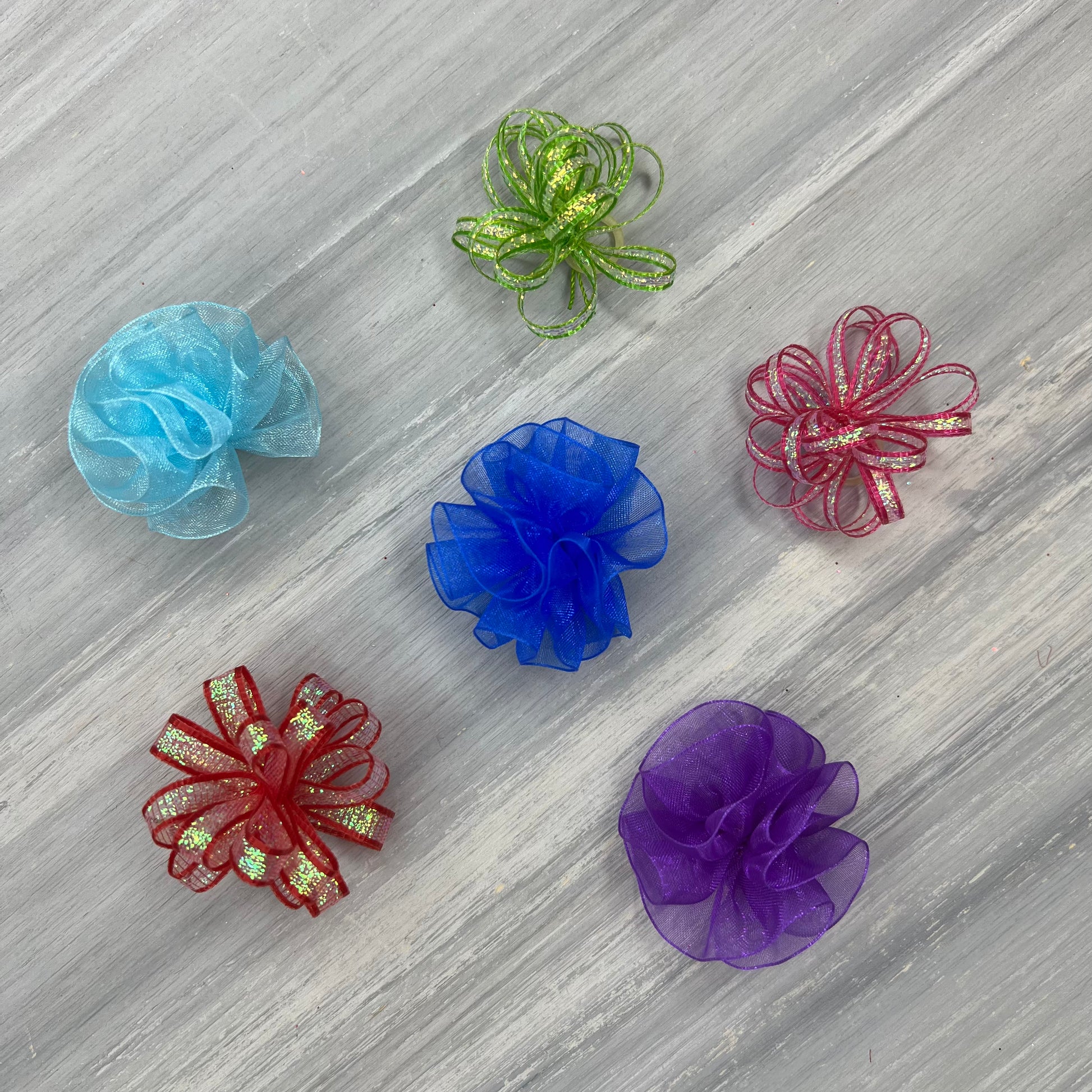 Bright - Pixie and Puff - 24 Medium Bows – Bardel Bows