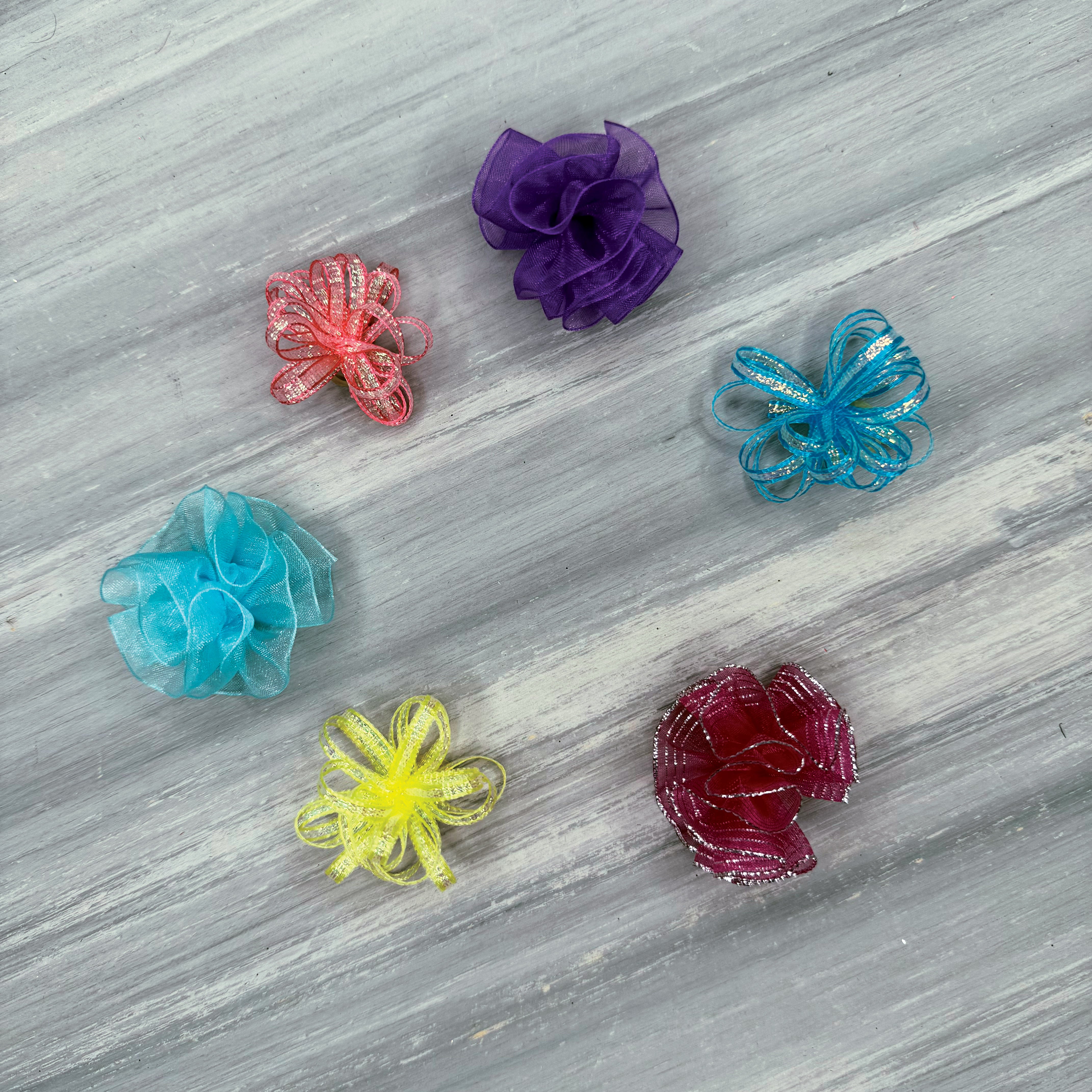 Bright - Pixie and Puff - 24 Medium Bows – Bardel Bows